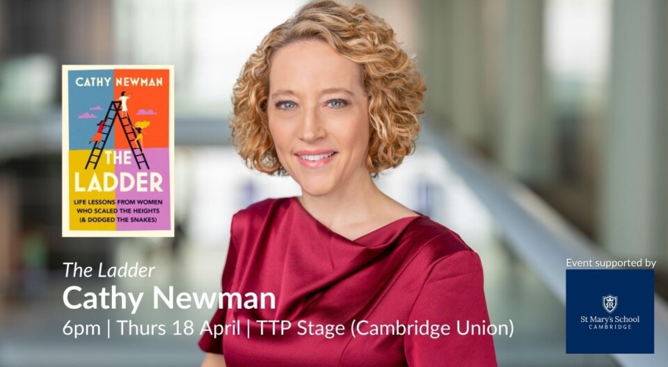 Cathy Newman | The Ladder - Cambridge Literary Festival