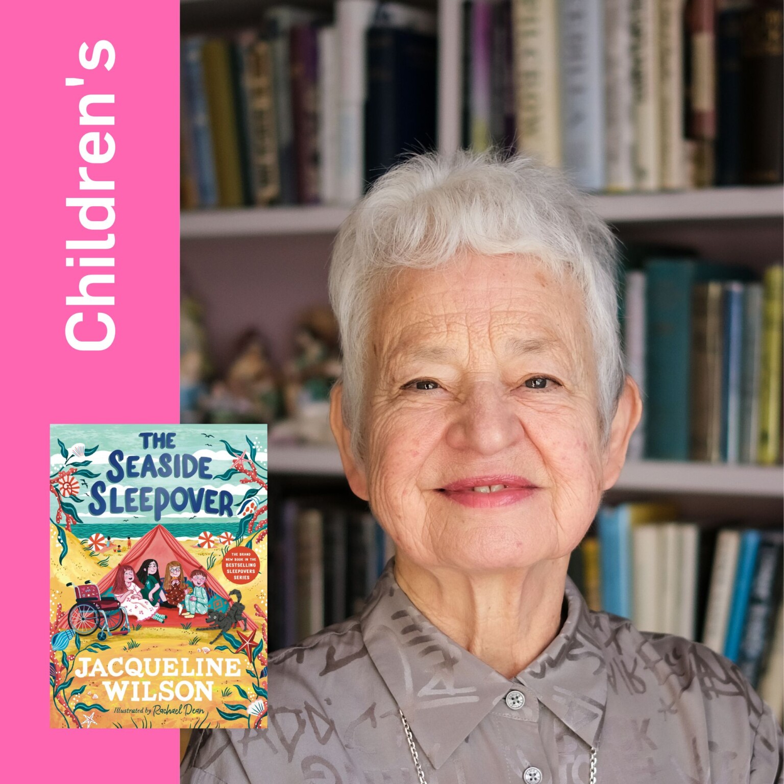 FREE Jacqueline Wilson | The Seaside Sleepover - Cambridge Literary ...